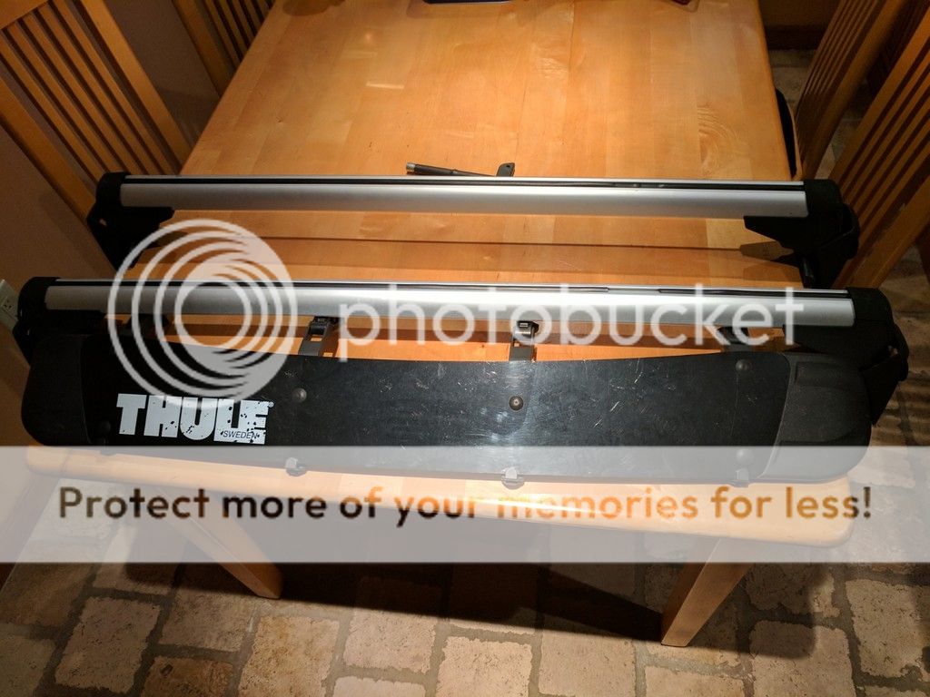 FS: Golf/GTI OEM Roof Rack with Thule Faring and Ski/Snowboard ...