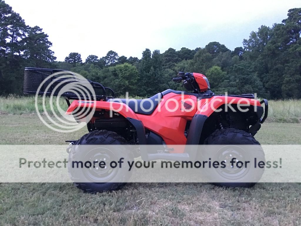 Rear Flat Rack Question | Honda ATV Forum