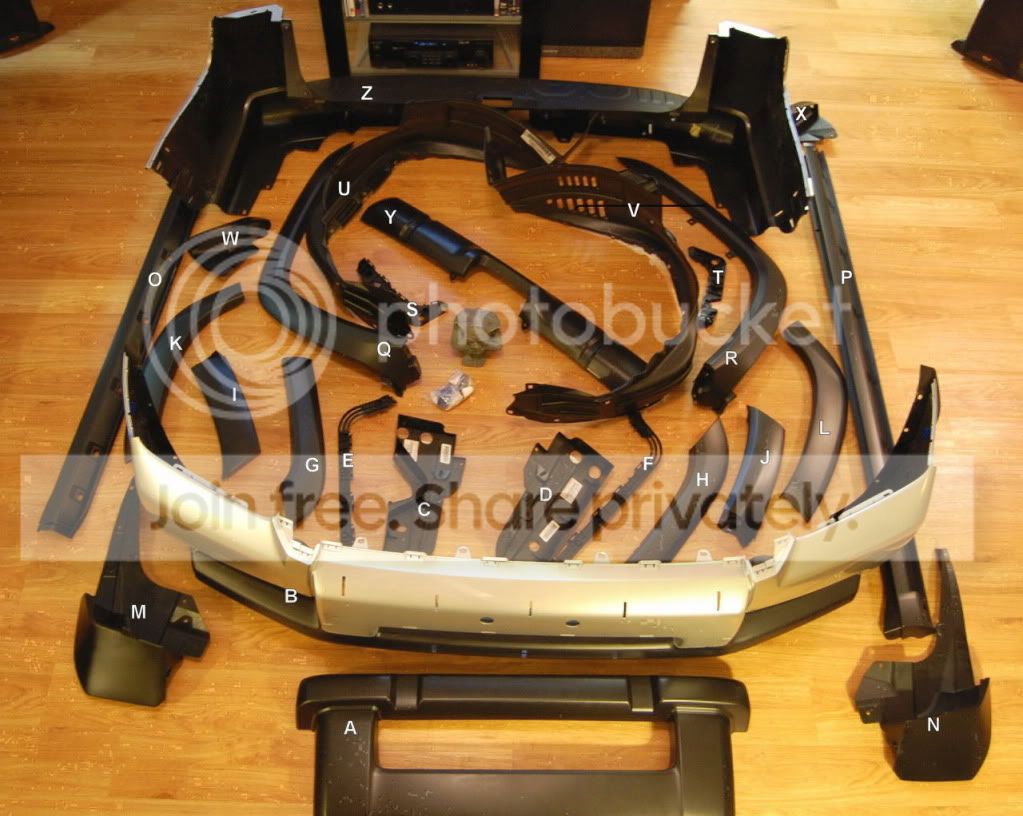 TE Parts Needed to Convert SR5/Limited Exterior - Toyota 4Runner Forum ...