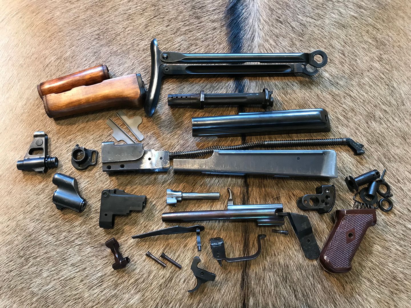 WTS - Russian Type 1 AK-47S Underfolder Parts Kit (Mostly) Pic heavy ...