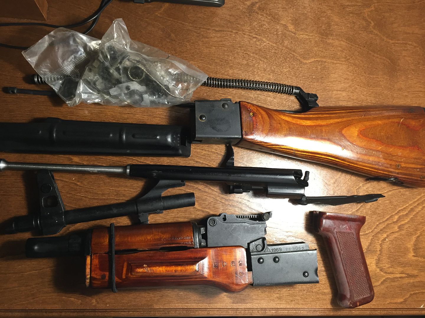 WTS: 1969 Russian Izhmash AKM Parts Kit – Hand Select Matching LHG | AK ...