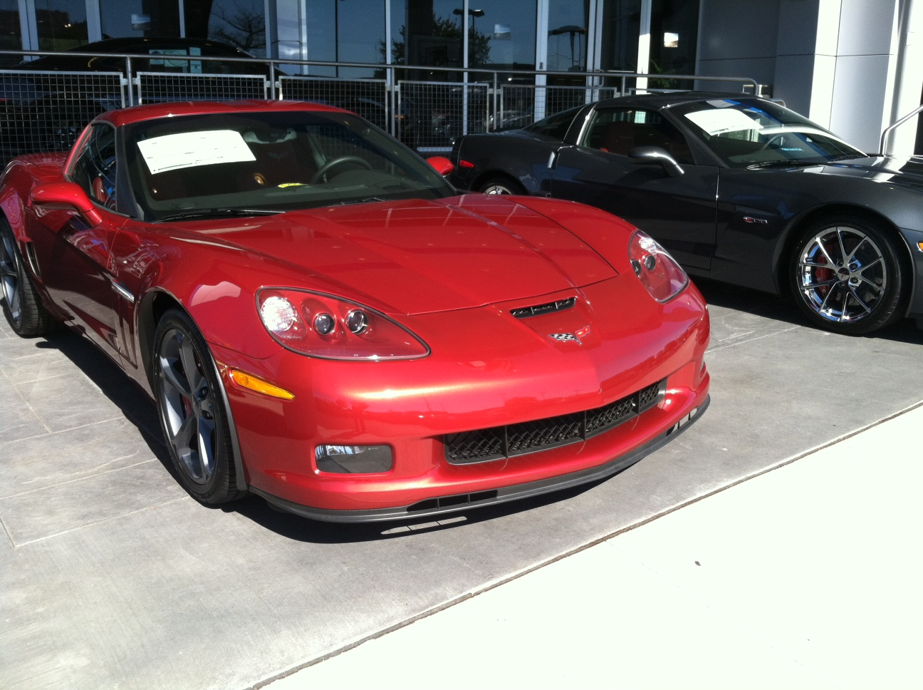 Not often you see Crystal Red Metallic with Red Interior,Red Calipers ...