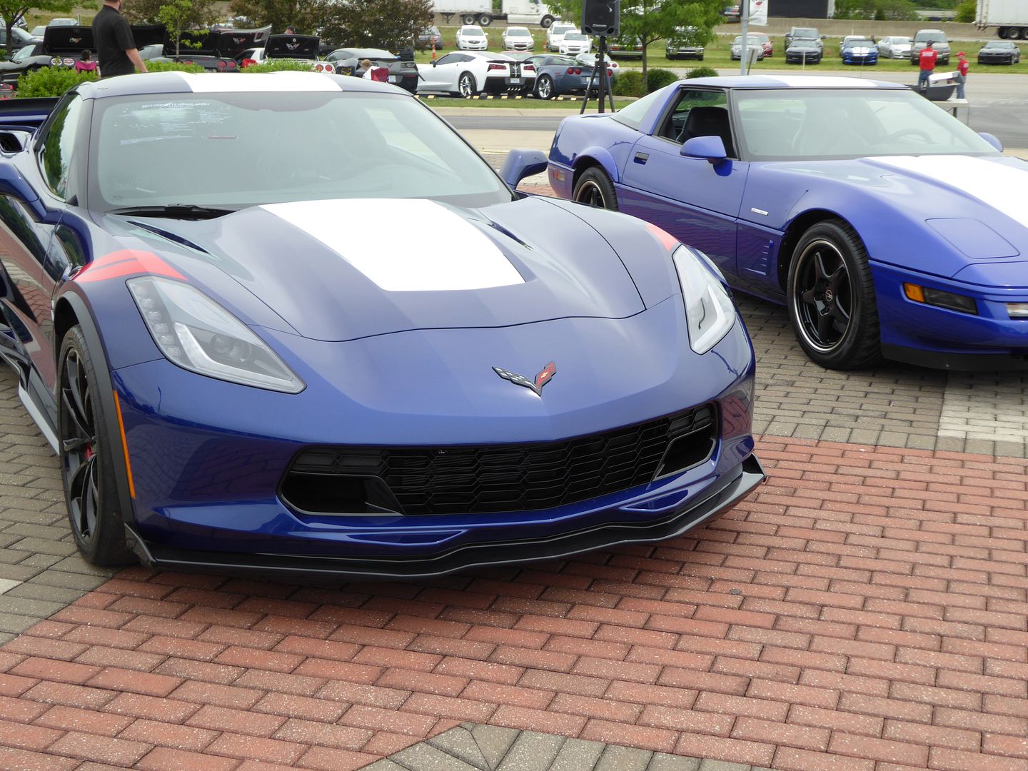 C6 Lemans Blue next to C7 Admiral Blue...along with C7 Laguna Blue:Mike ...