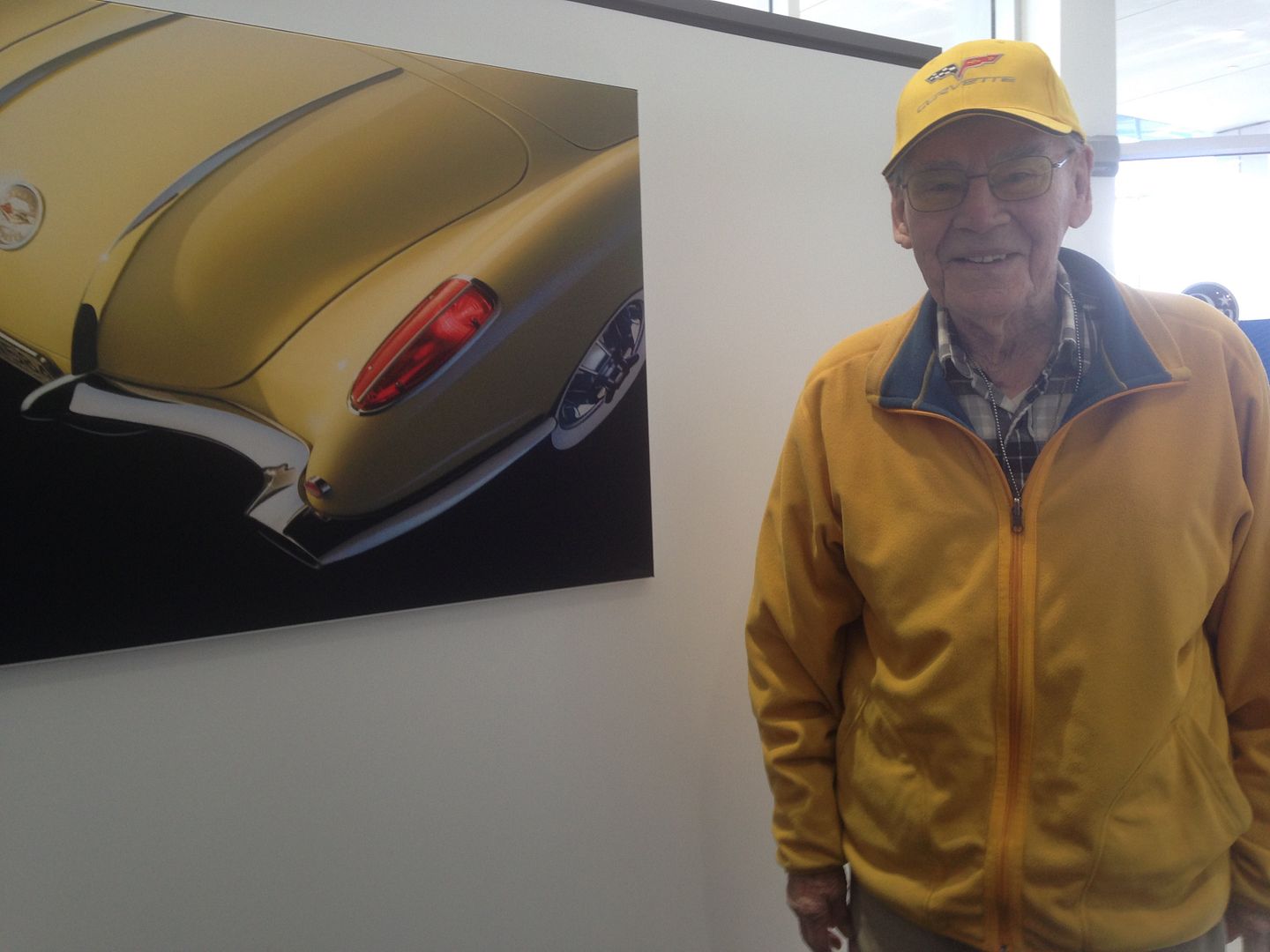 Mr Britton wants another Supercharged Corvette at 95 yrs Young ...