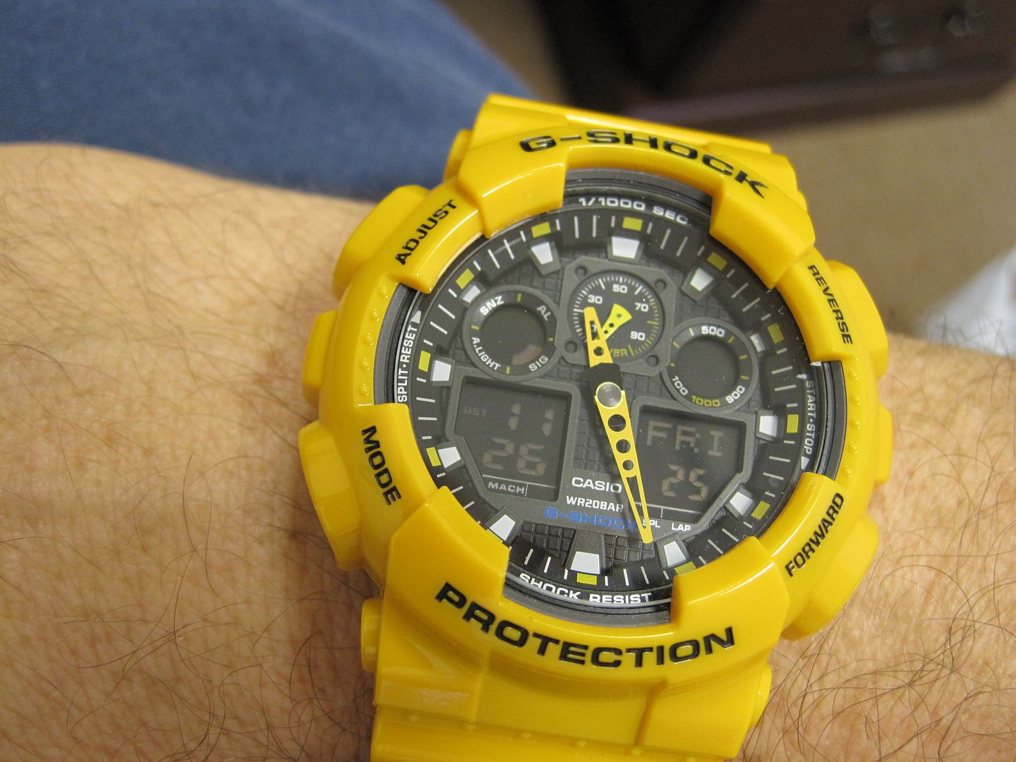 Yellow is a good G Shock color | WatchUSeek Watch Forums